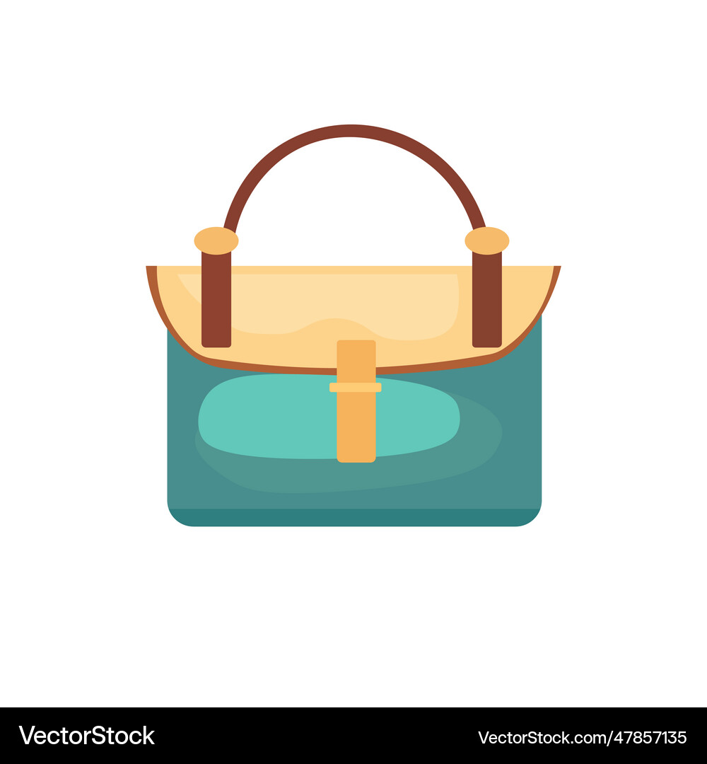 Womens bag female icon Royalty Free Vector Image