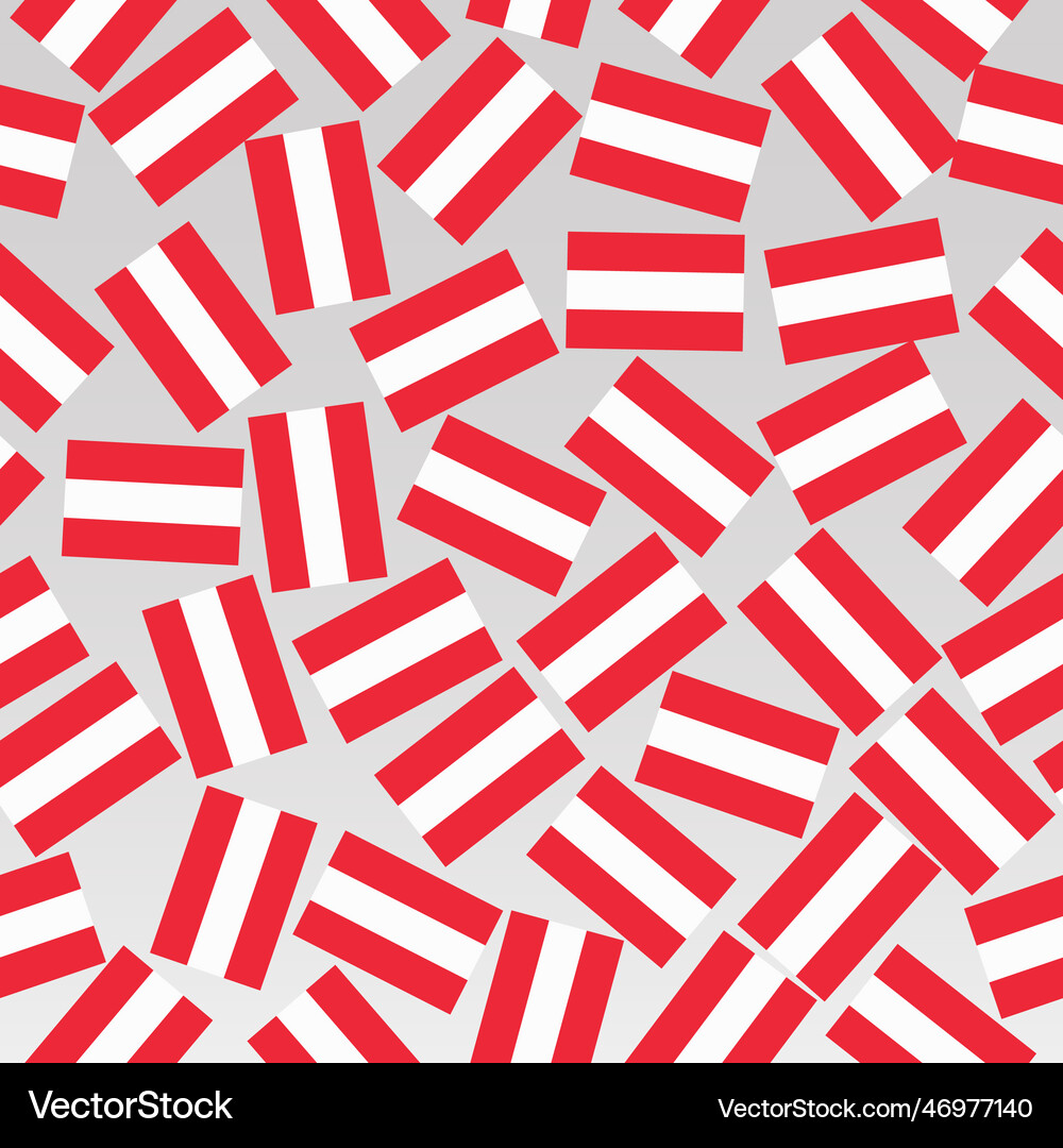 Bright pattern with flag of austria happy austria Vector Image