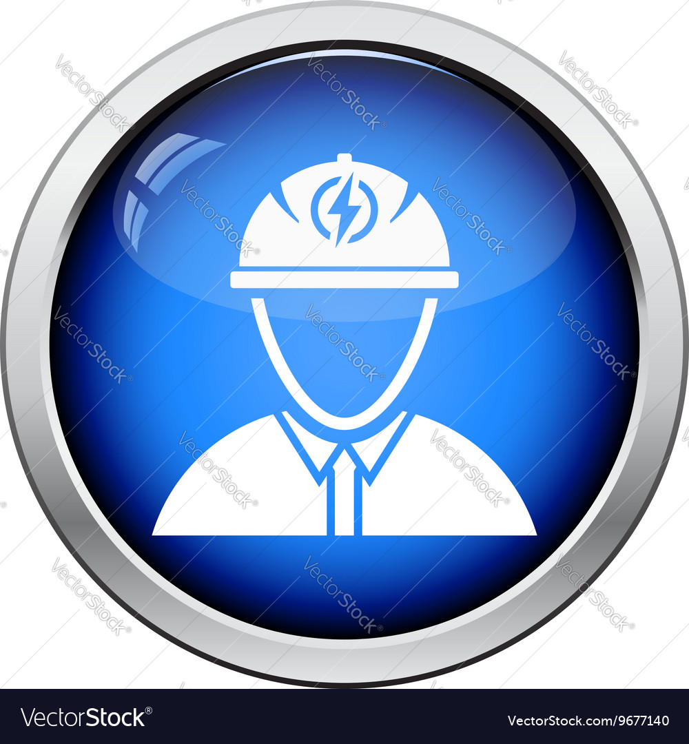 Electric engineer icon Royalty Free Vector Image