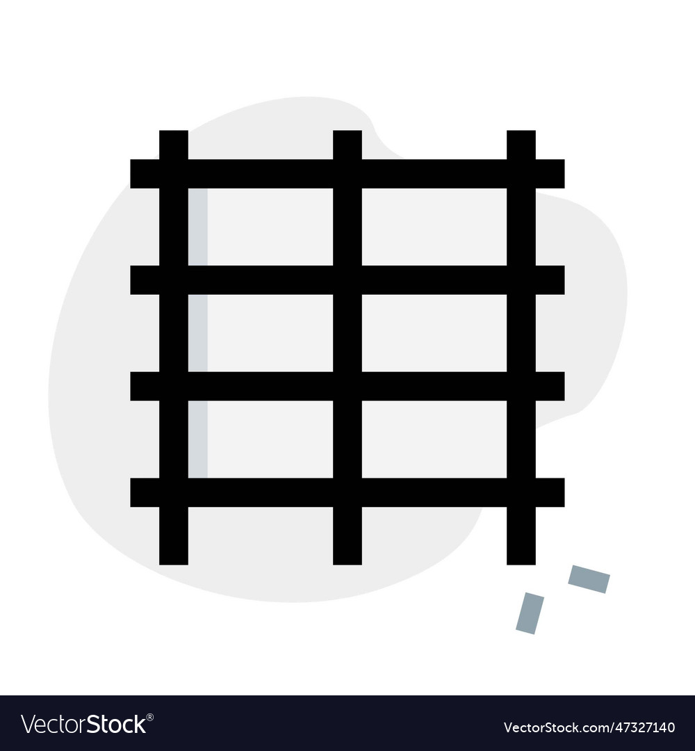 Multipurpose rack for storage and display Vector Image
