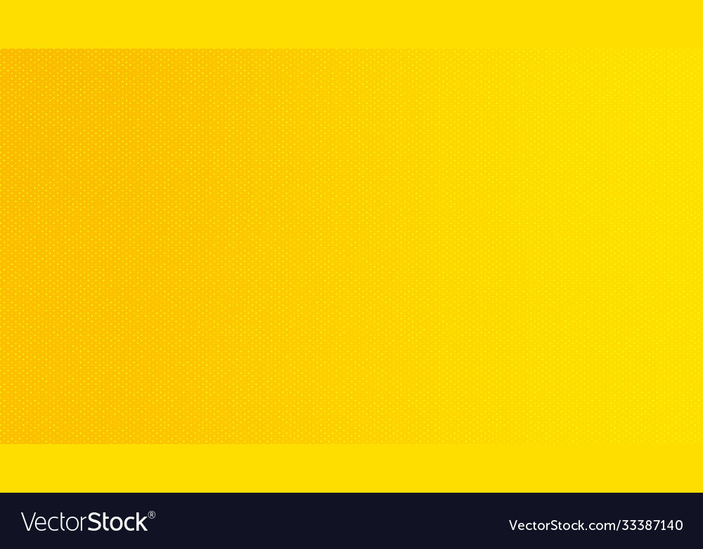 Yellow dotted background pattern with dot Vector Image