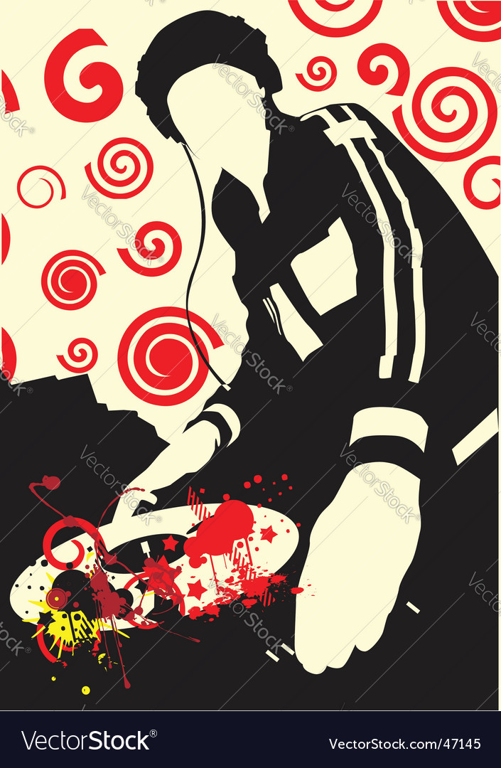 Dj Royalty Free Vector Image - VectorStock