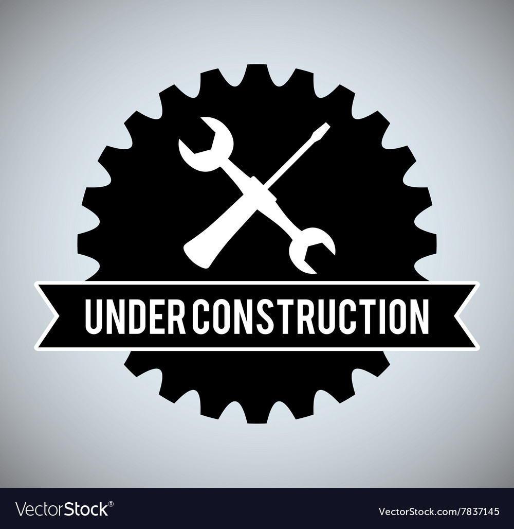Under construction design Royalty Free Vector Image