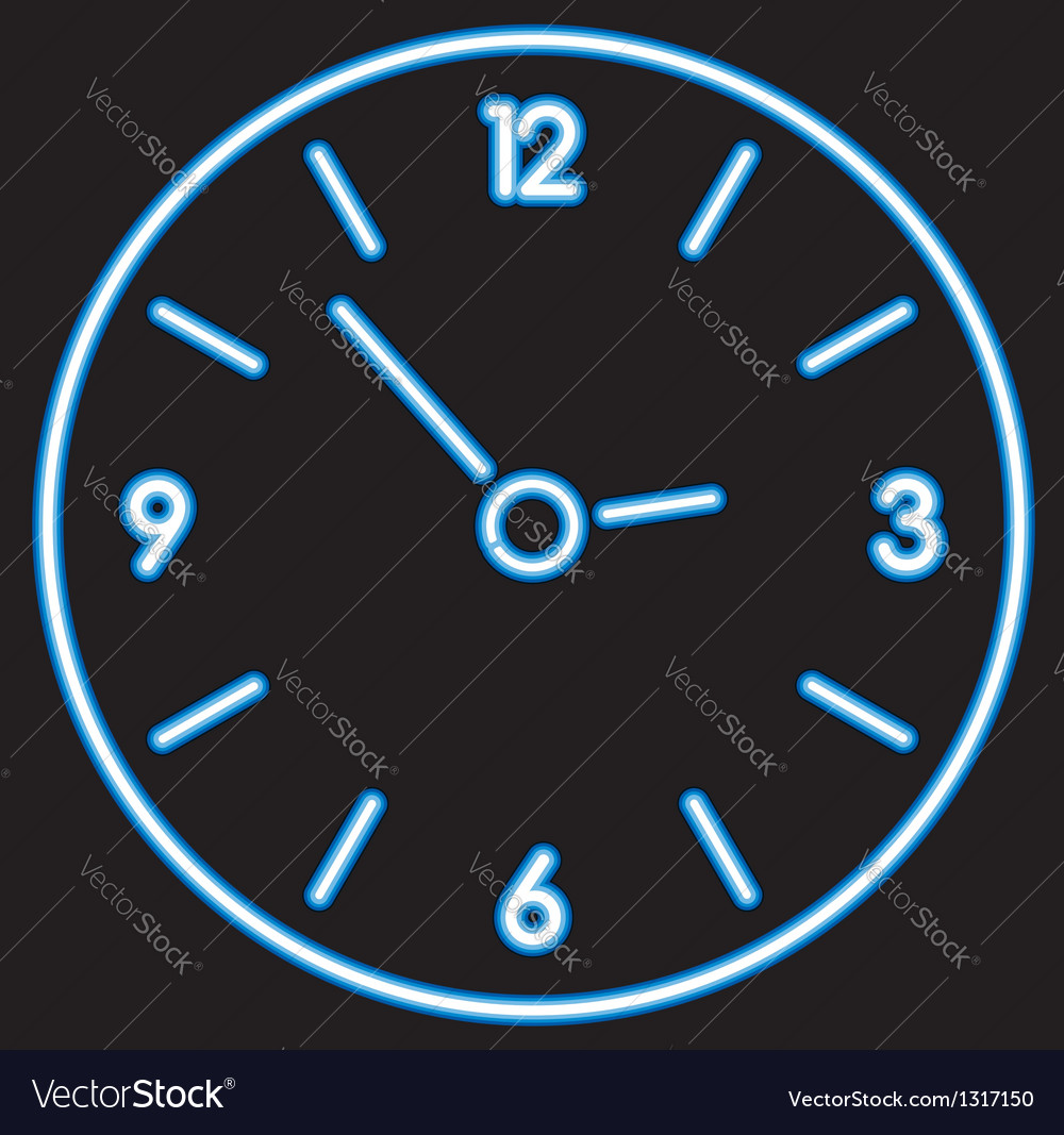 Clock Royalty Free Vector Image - VectorStock