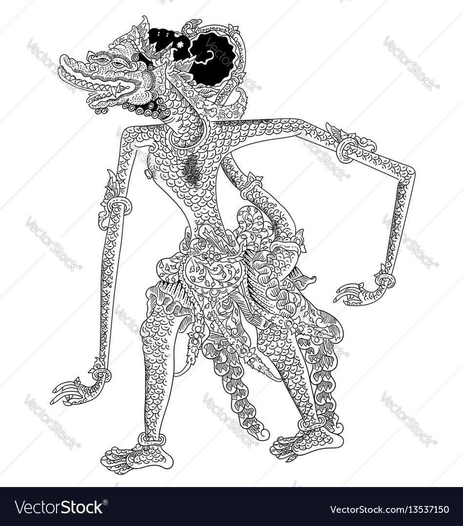 Kapi saraba Royalty Free Vector Image - VectorStock