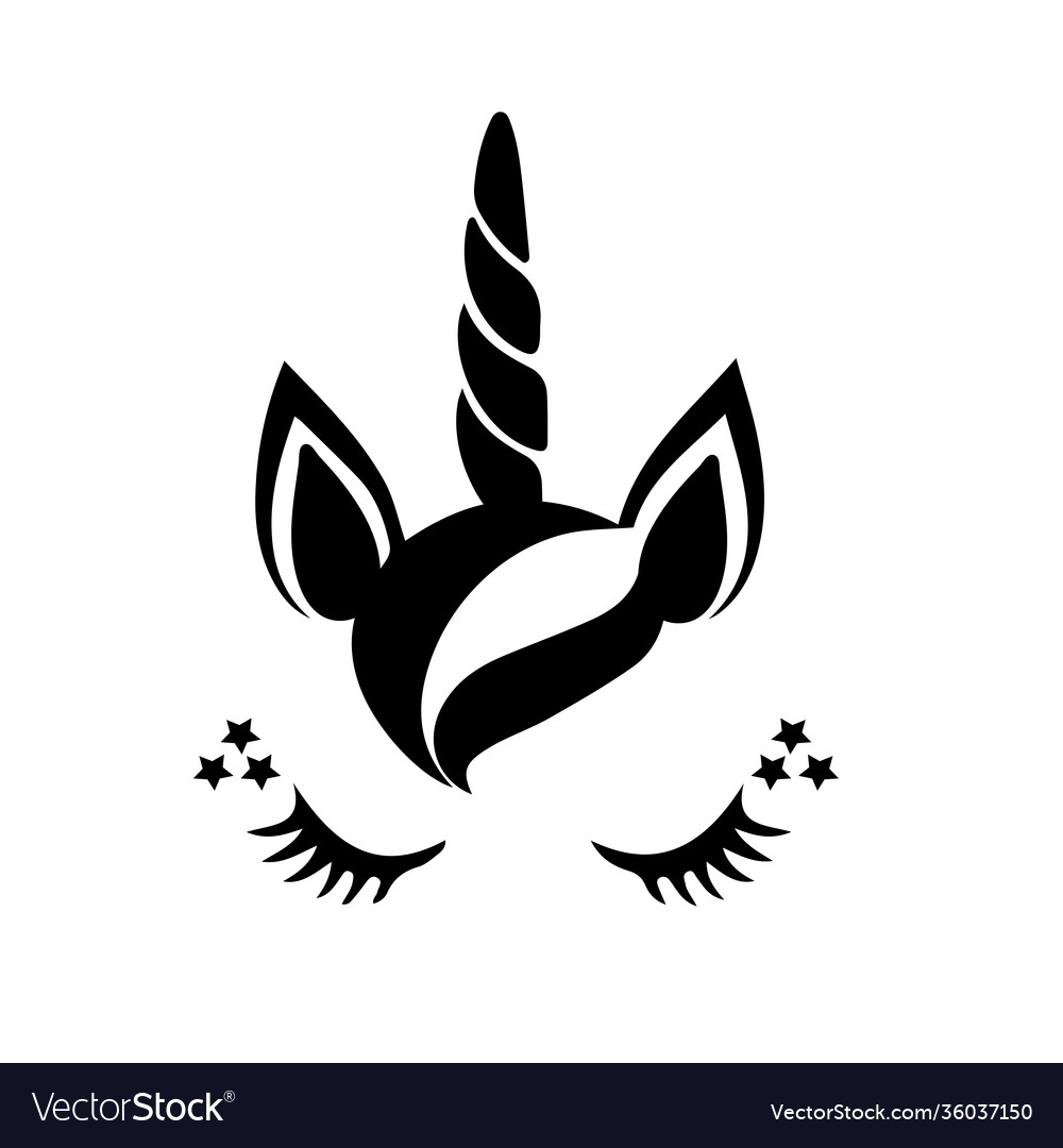 Unicorn Eyelash Template Free Printable Unicorn Lashes Printable 