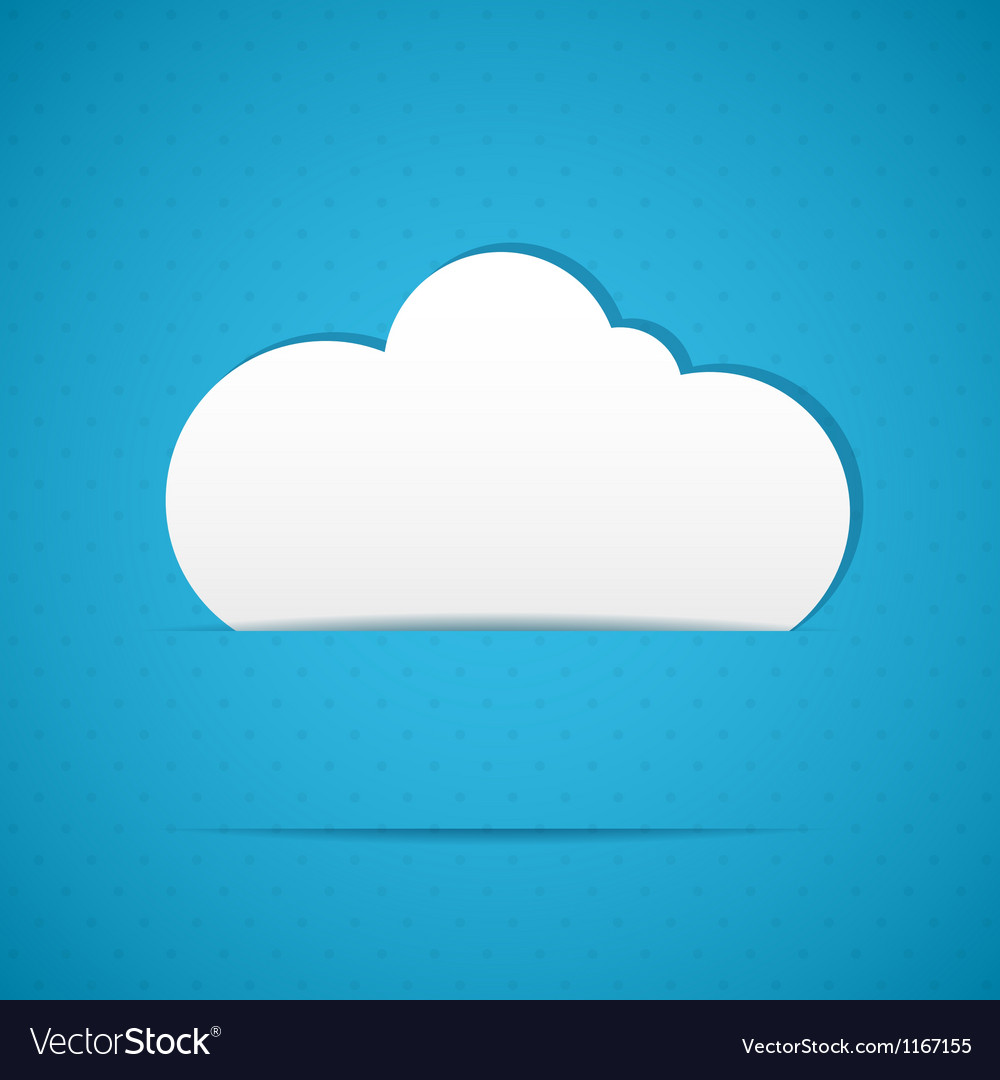 Clouds frame Royalty Free Vector Image - VectorStock