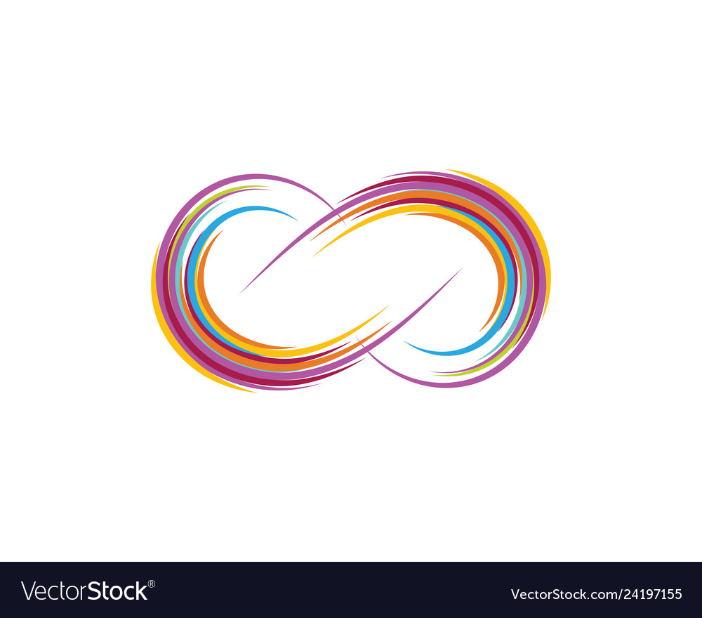 Infinity design Royalty Free Vector Image - VectorStock