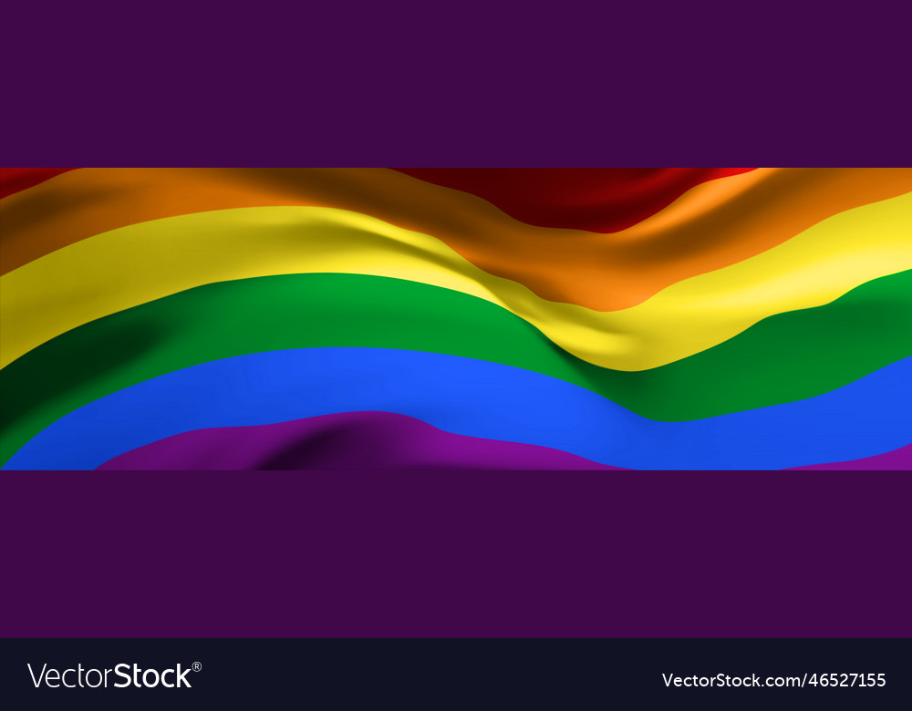 Pride flag Royalty Free Vector Image - VectorStock
