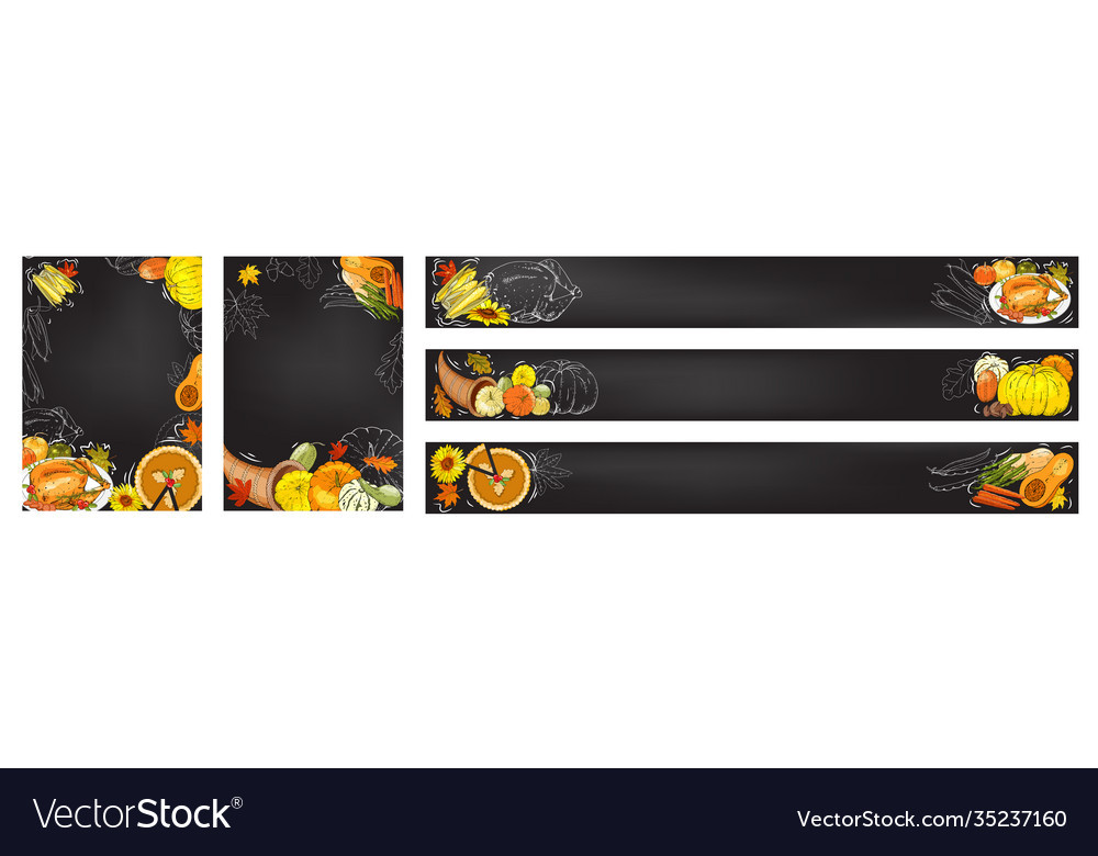 Horizontal banners with apples apple slices Vector Image