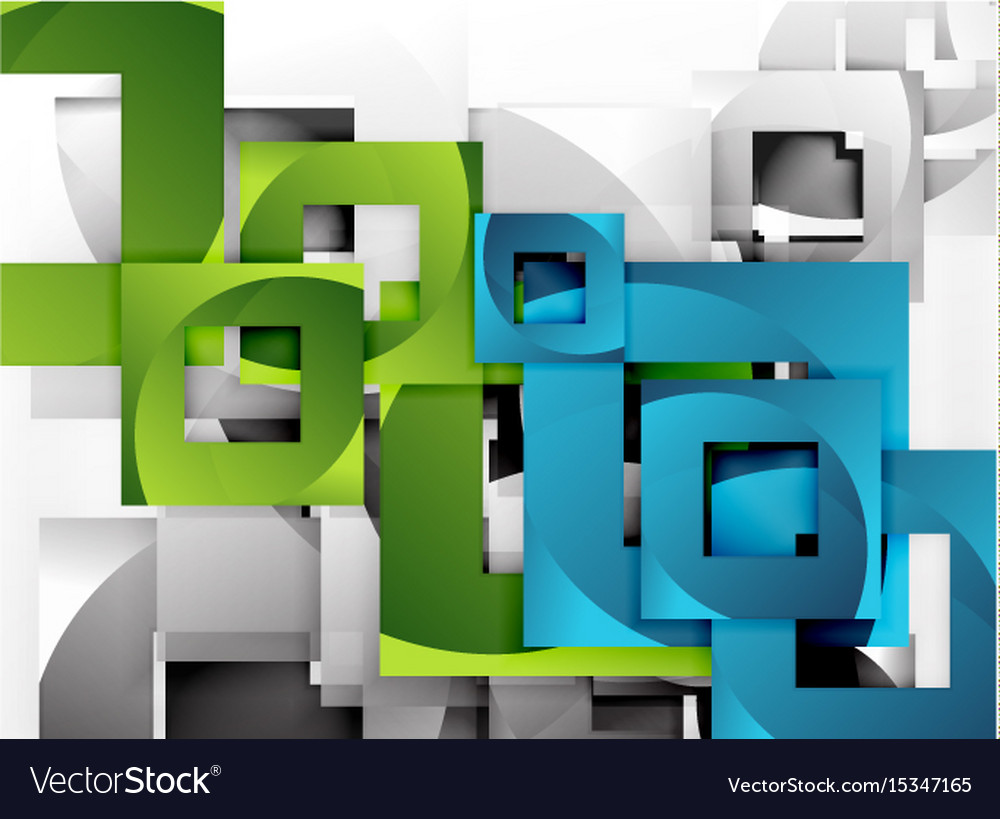 Square template background Royalty Free Vector Image
