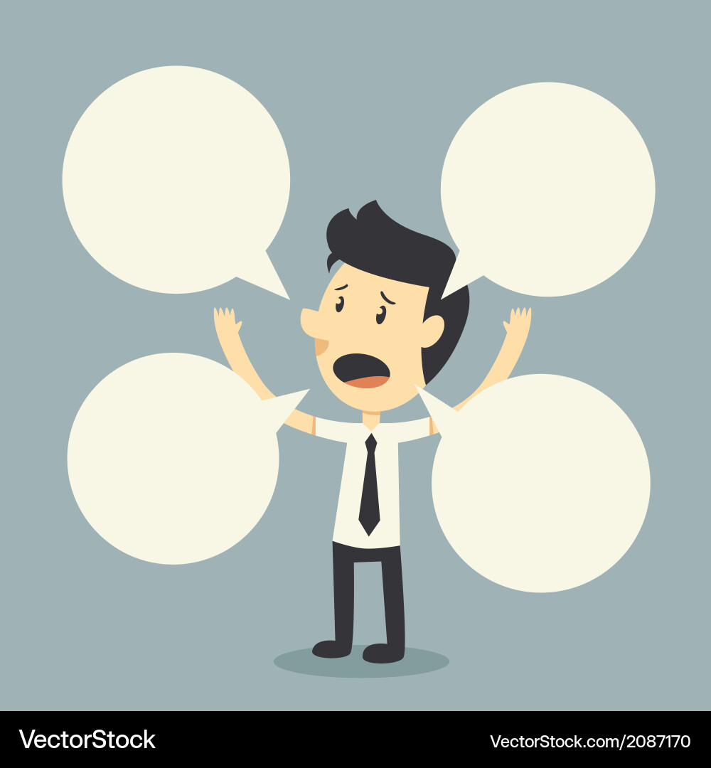 Talk Royalty Free Vector Image - VectorStock