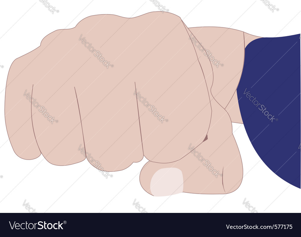 Fist Royalty Free Vector Image - VectorStock