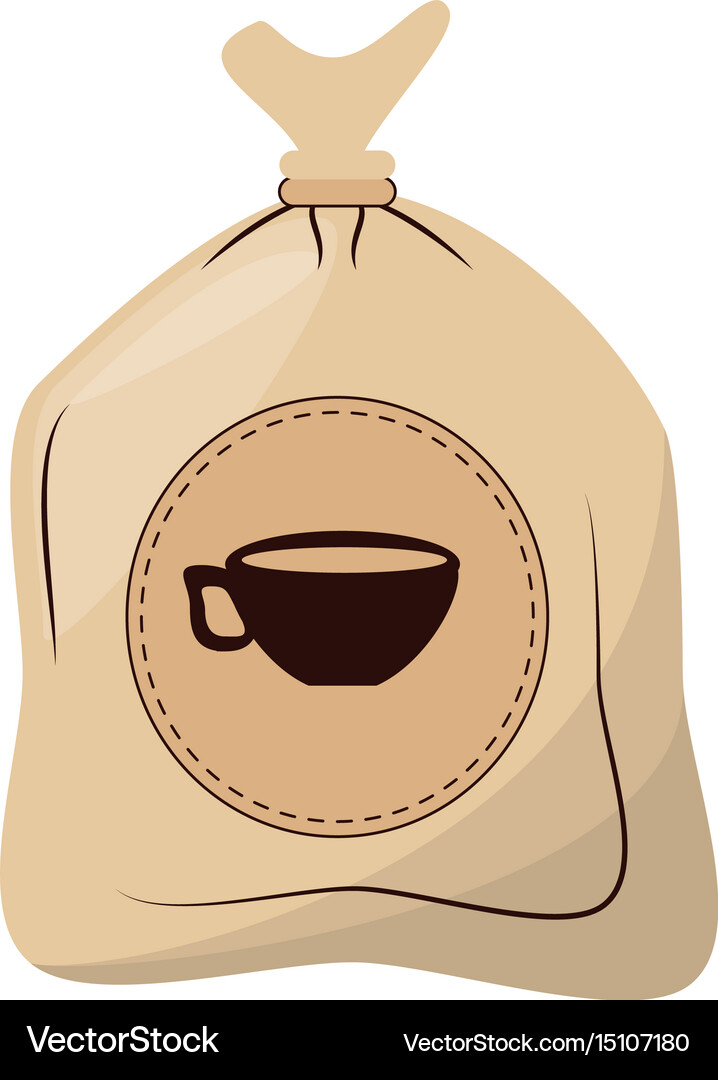 Beans of fresh coffee Royalty Free Vector Image