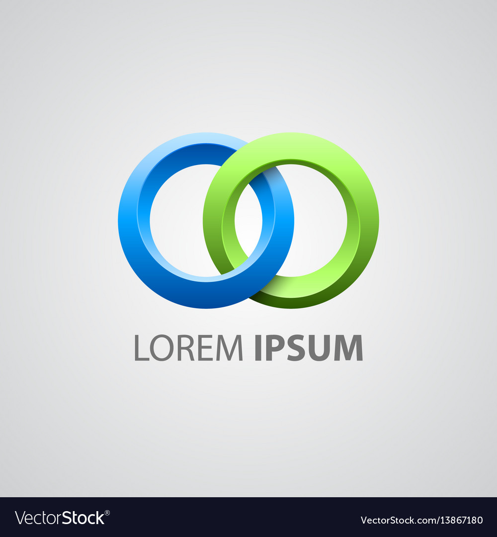 Infinity sign ring Royalty Free Vector Image - VectorStock