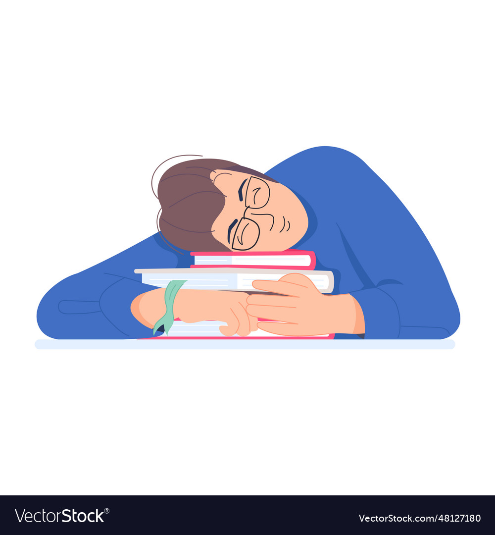 Sleep study Royalty Free Vector Image - VectorStock