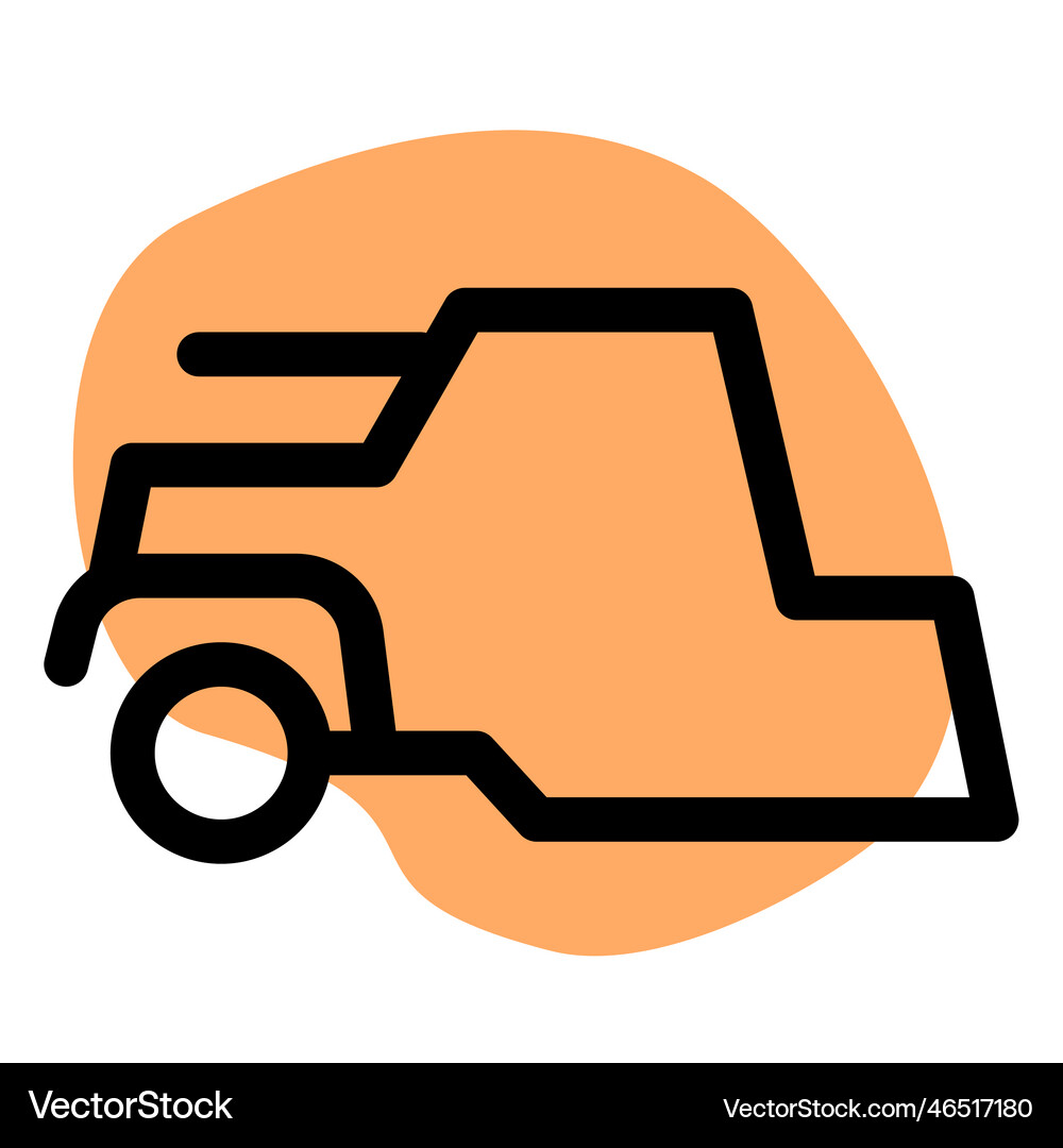 War car an automobile equipped with weapons Vector Image