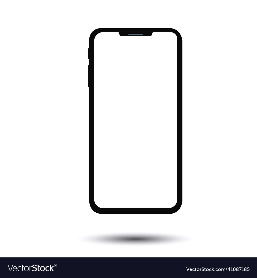 Smartphone realistic Royalty Free Vector Image