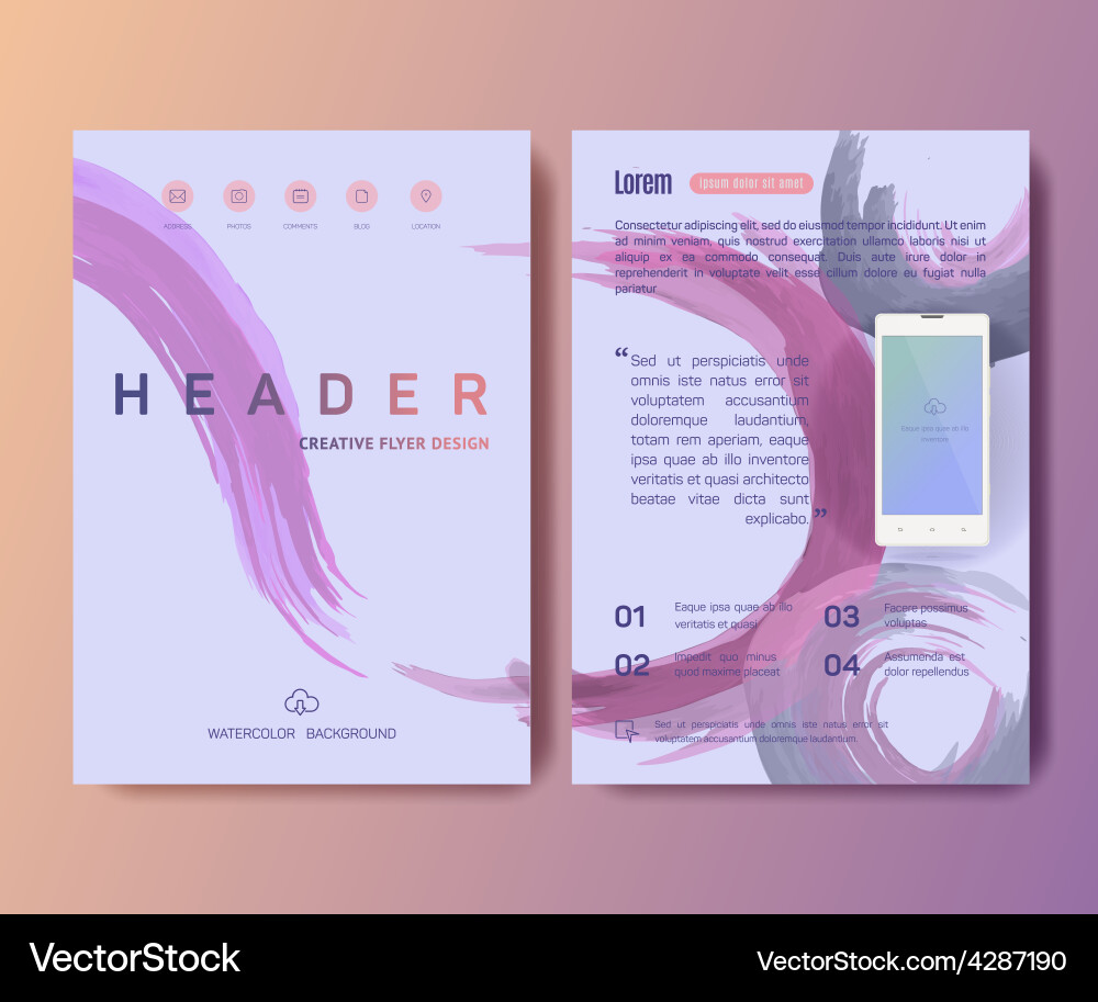 Booklet cellular phone mobile phone magazine Vector Image