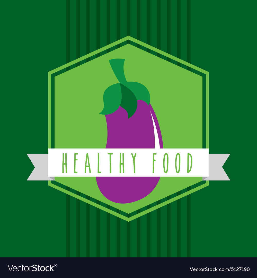 Healthy food Royalty Free Vector Image - VectorStock
