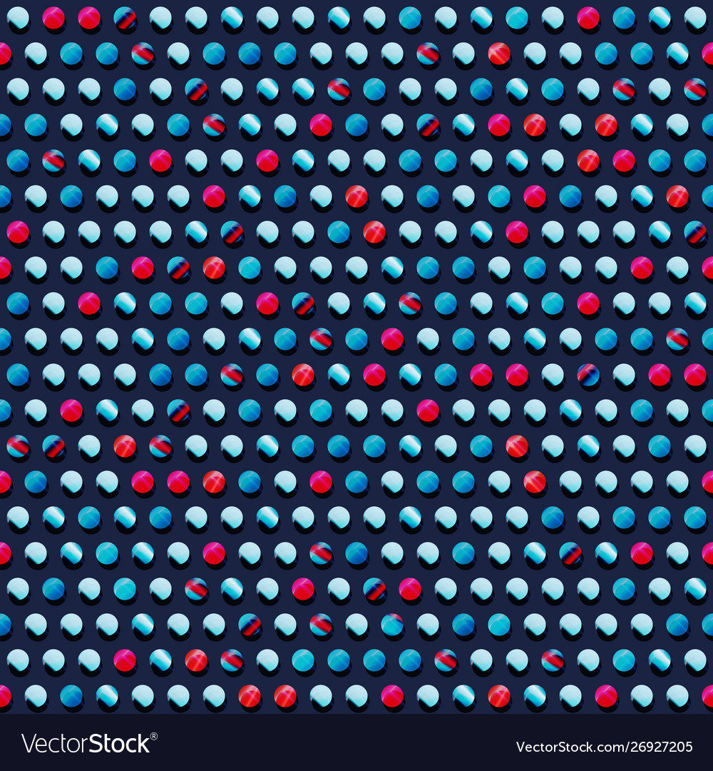 Blue circle pattern Royalty Free Vector Image - VectorStock