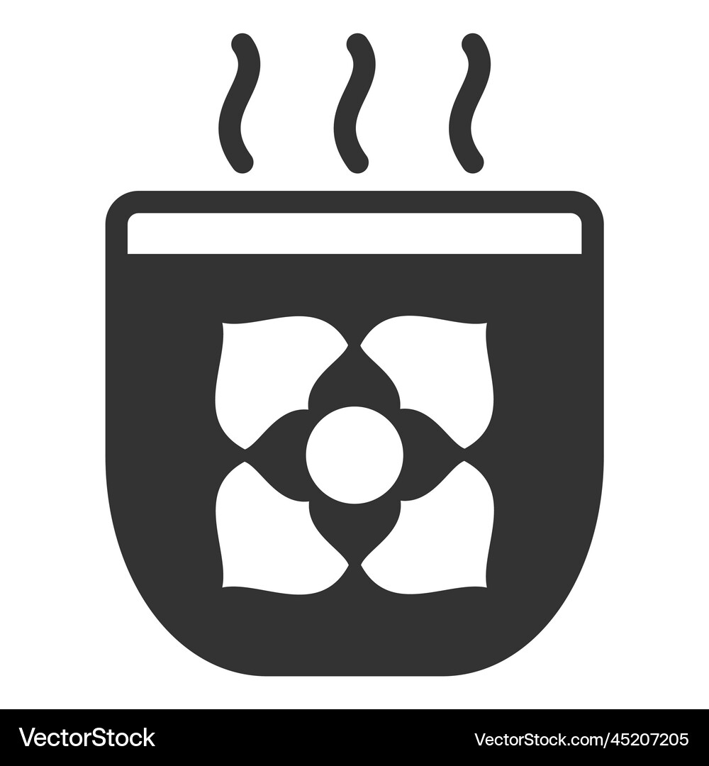 Cup of hot tea 1 Royalty Free Vector Image - VectorStock