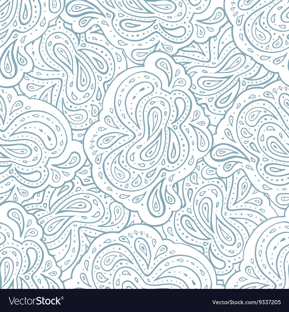 Hand drawn seamless pattern Royalty Free Vector Image