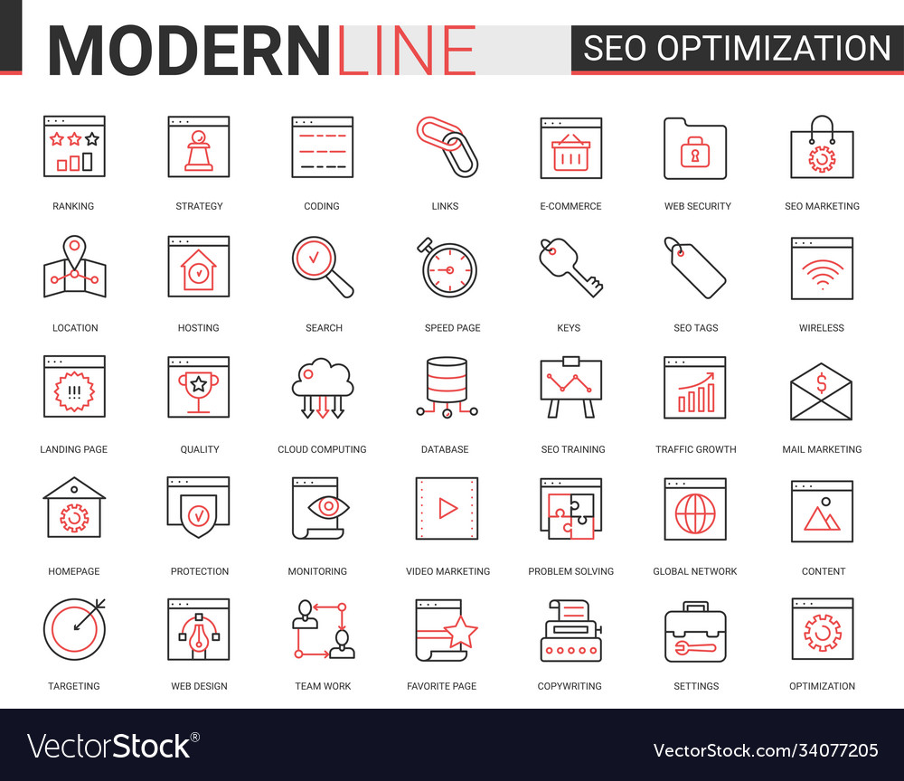 Seo optimization technology Royalty Free Vector Image Seo optimization technology Royalty Free Vector Image