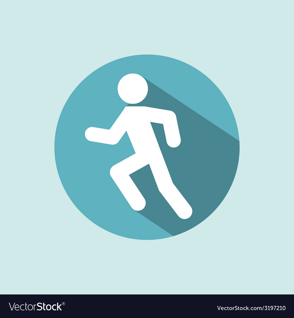 Running Royalty Free Vector Image - VectorStock