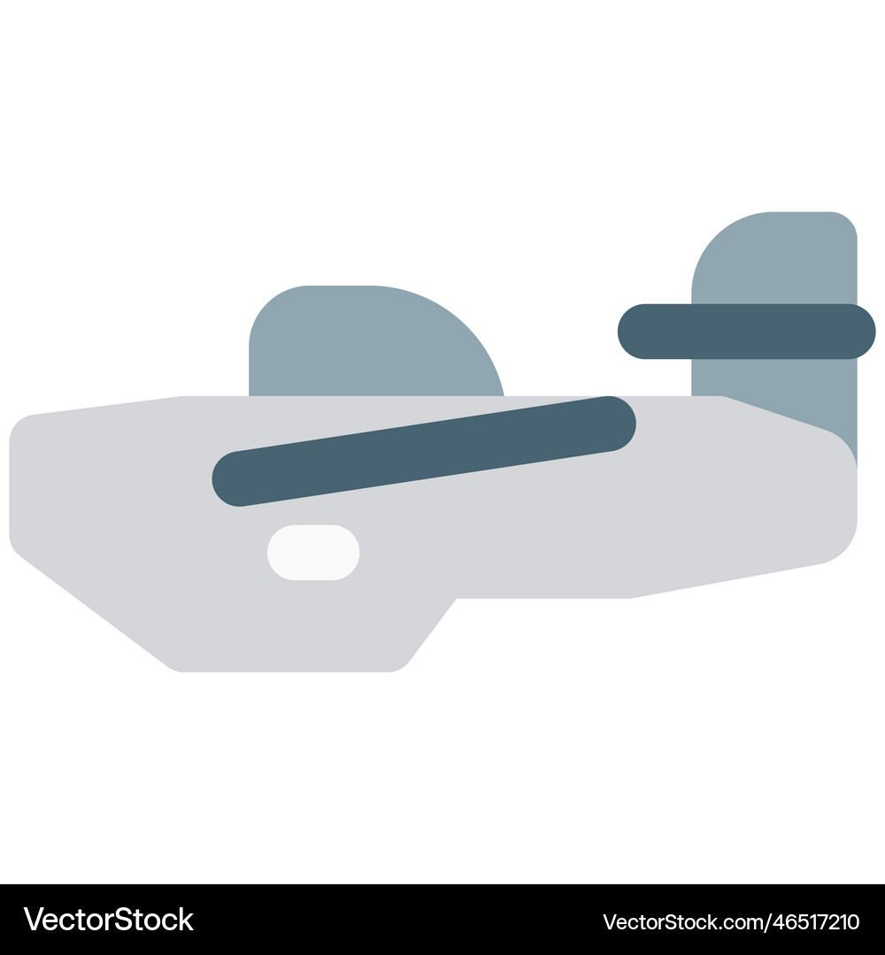 War plane a fighter aircraft for battles Vector Image