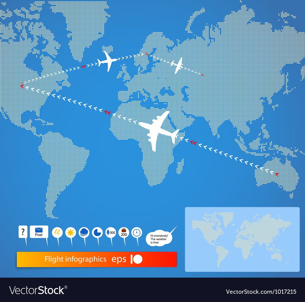 Flight Royalty Free Vector Image - VectorStock