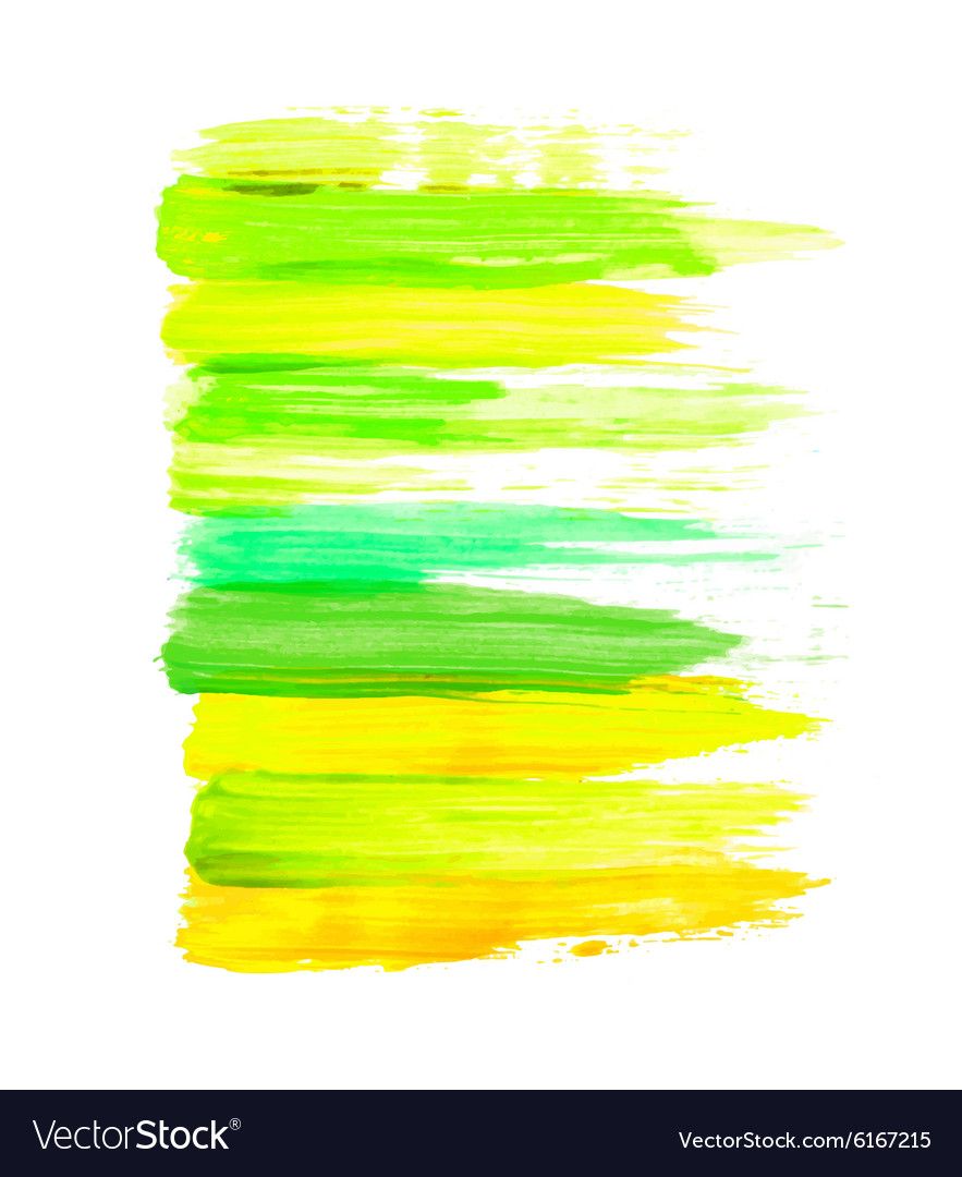 Watercolor hand painted stripes Royalty Free Vector Image