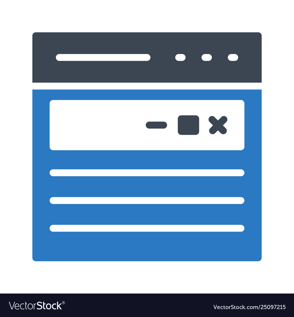 Web page Royalty Free Vector Image - VectorStock