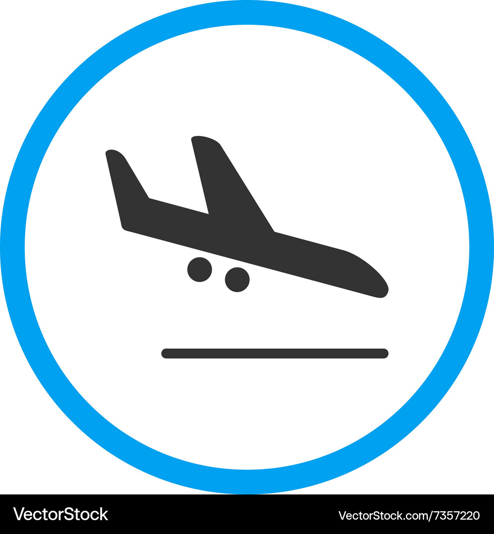 Plane Landing Icon