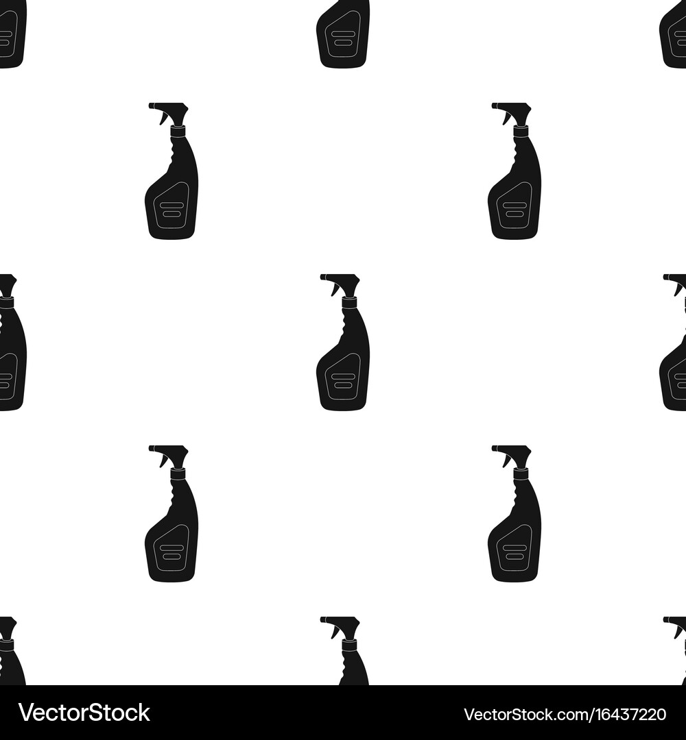 Cleaner spray icon in black style isolated Vector Image