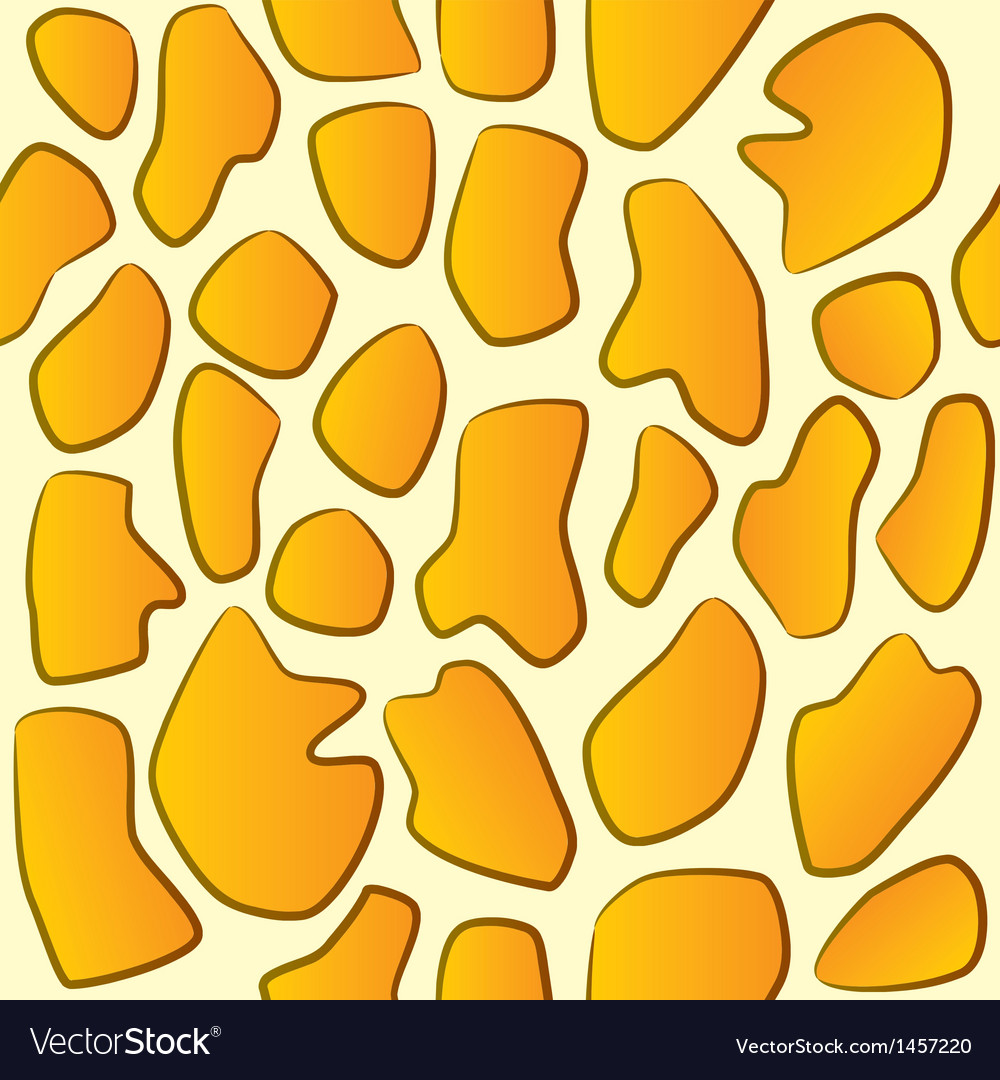 Seamless giraffe pattern Royalty Free Vector Image
