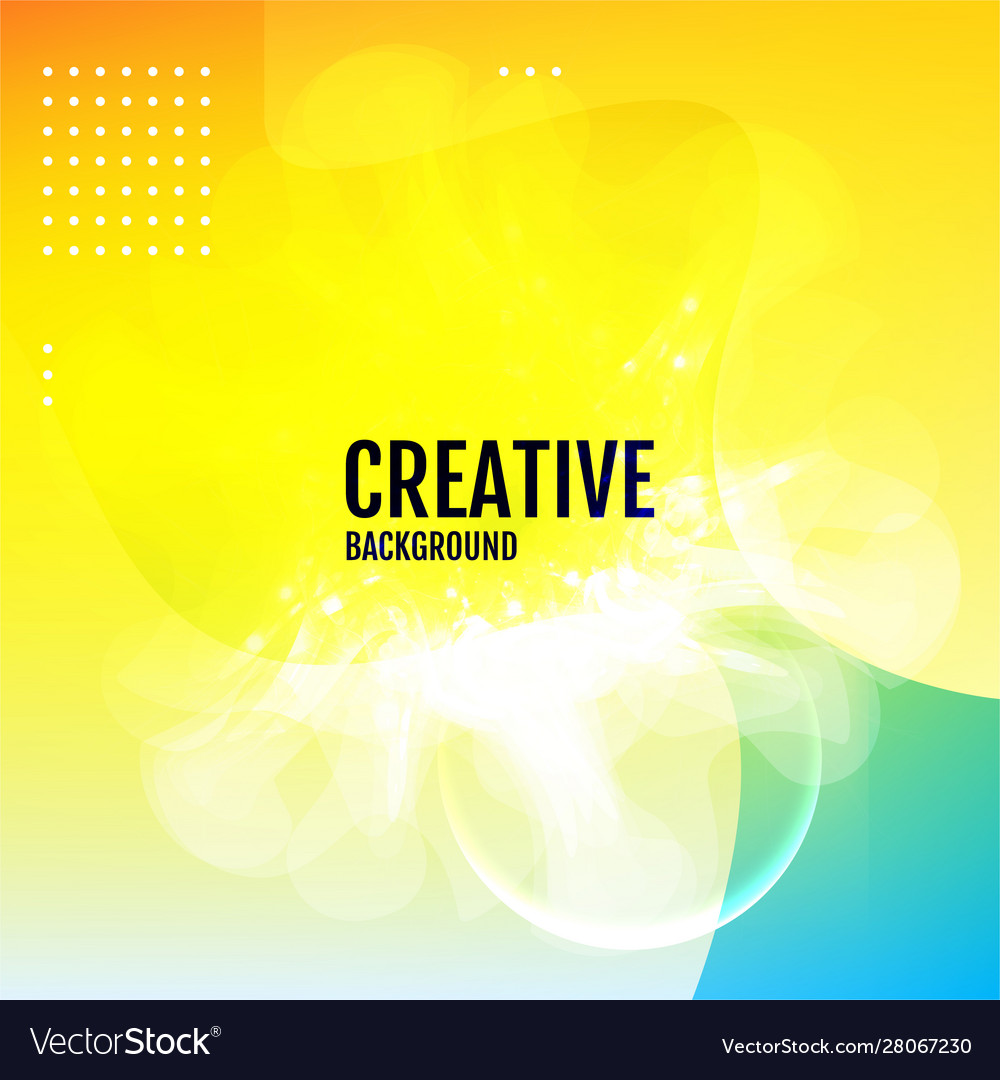 Modern colored abstract background gradient mesh Vector Image