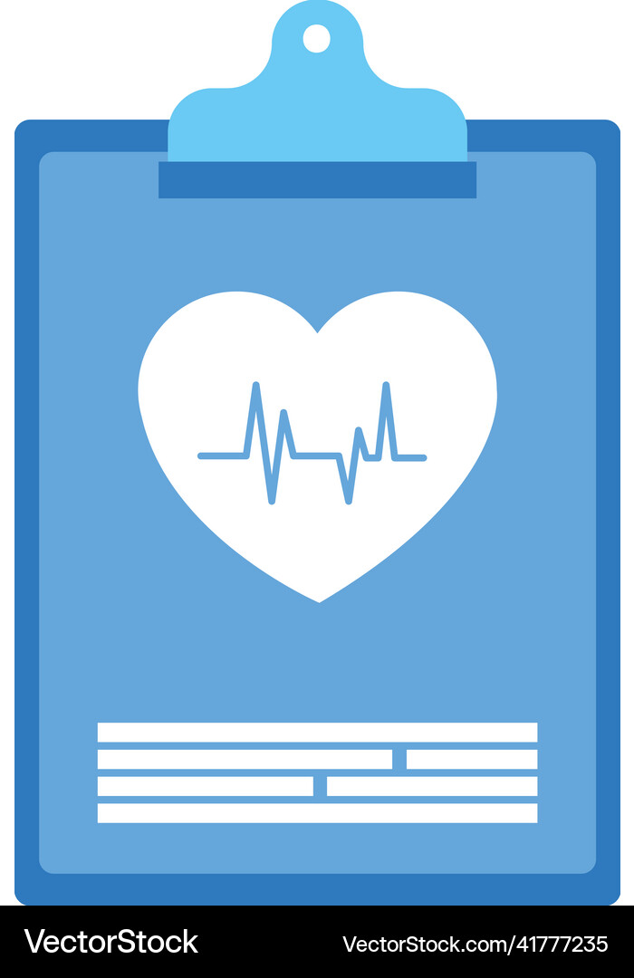 Health insurance file Royalty Free Vector Image