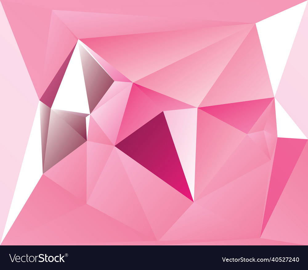 Polygonal abstract background Royalty Free Vector Image