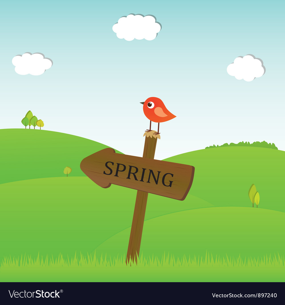 Spring Royalty Free Vector Image - VectorStock