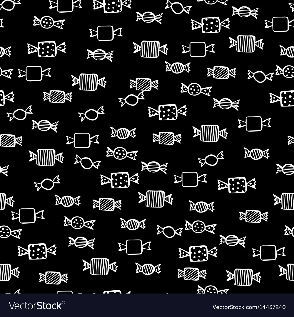 Sweets seamless pattern Royalty Free Vector Image