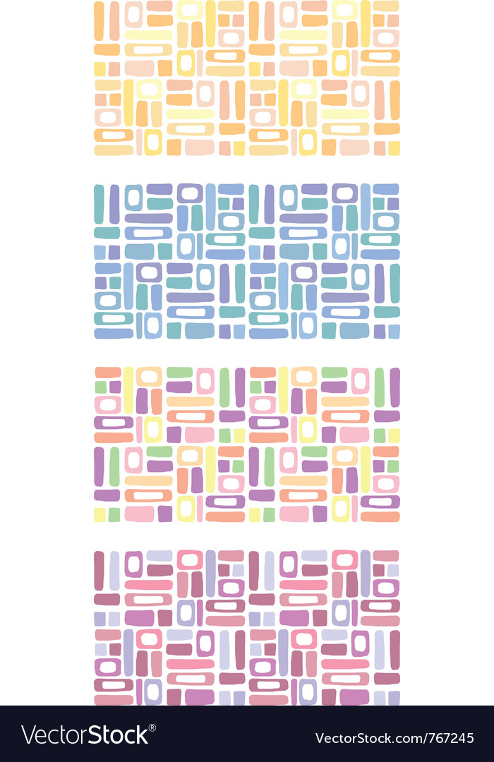 Retro pattern Royalty Free Vector Image - VectorStock