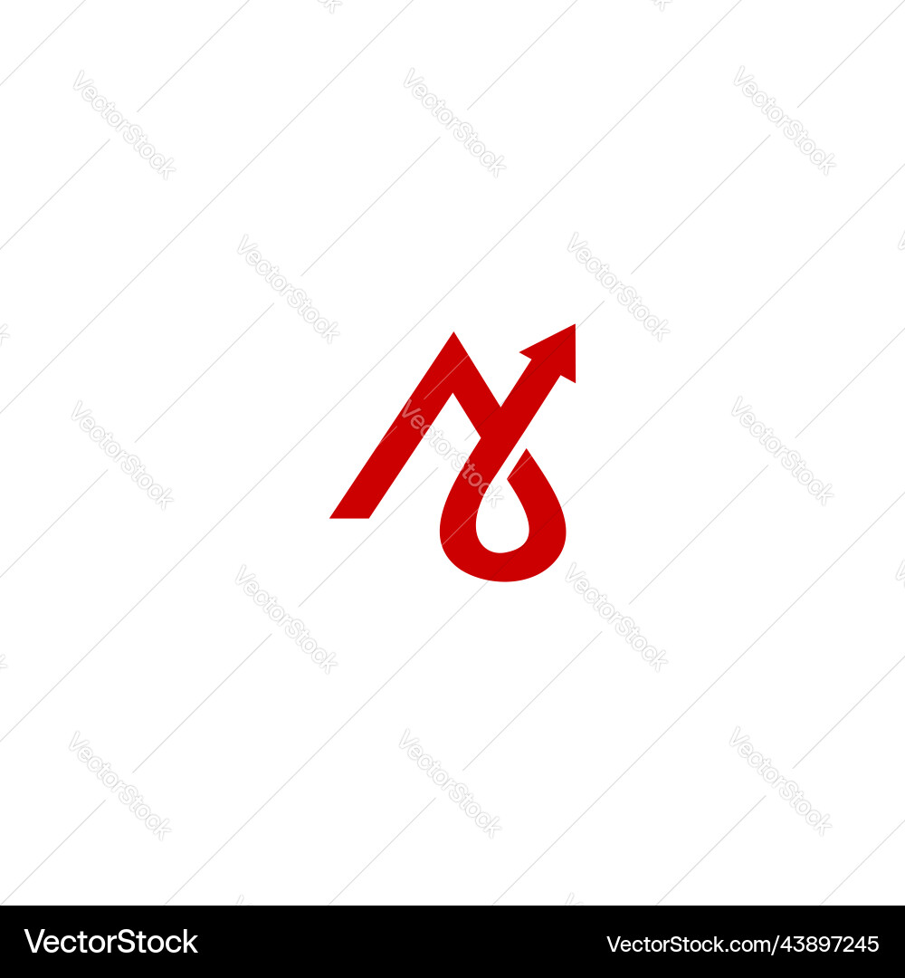 Triangle arrow loop logo Royalty Free Vector Image