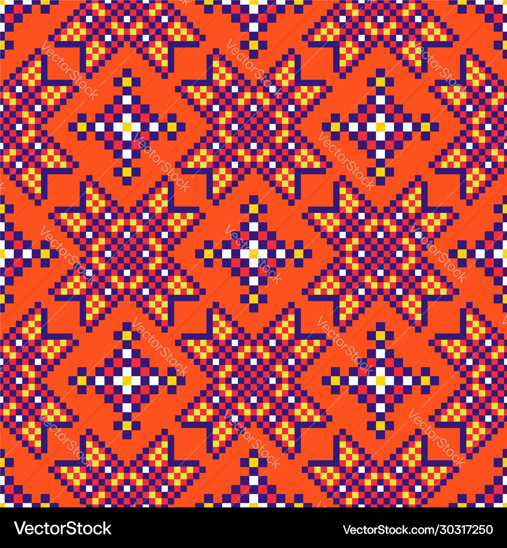 Abstract african ethnic seamless pattern tribal Vector Image