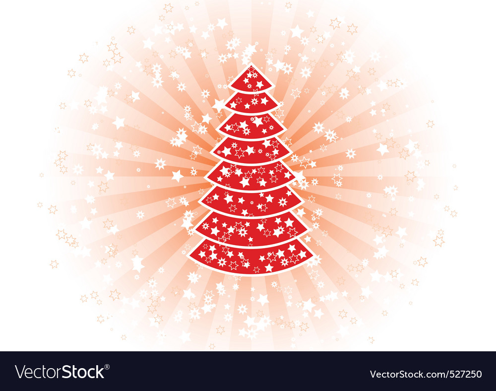 Christmas tree Royalty Free Vector Image - VectorStock