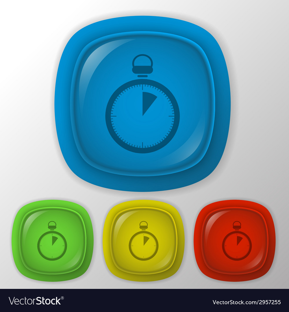 Stopwatch Royalty Free Vector Image - VectorStock