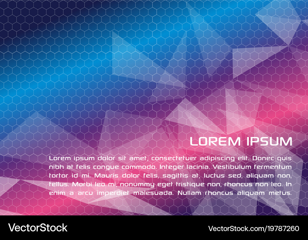 Abstract colorful background in blue and violet Vector Image