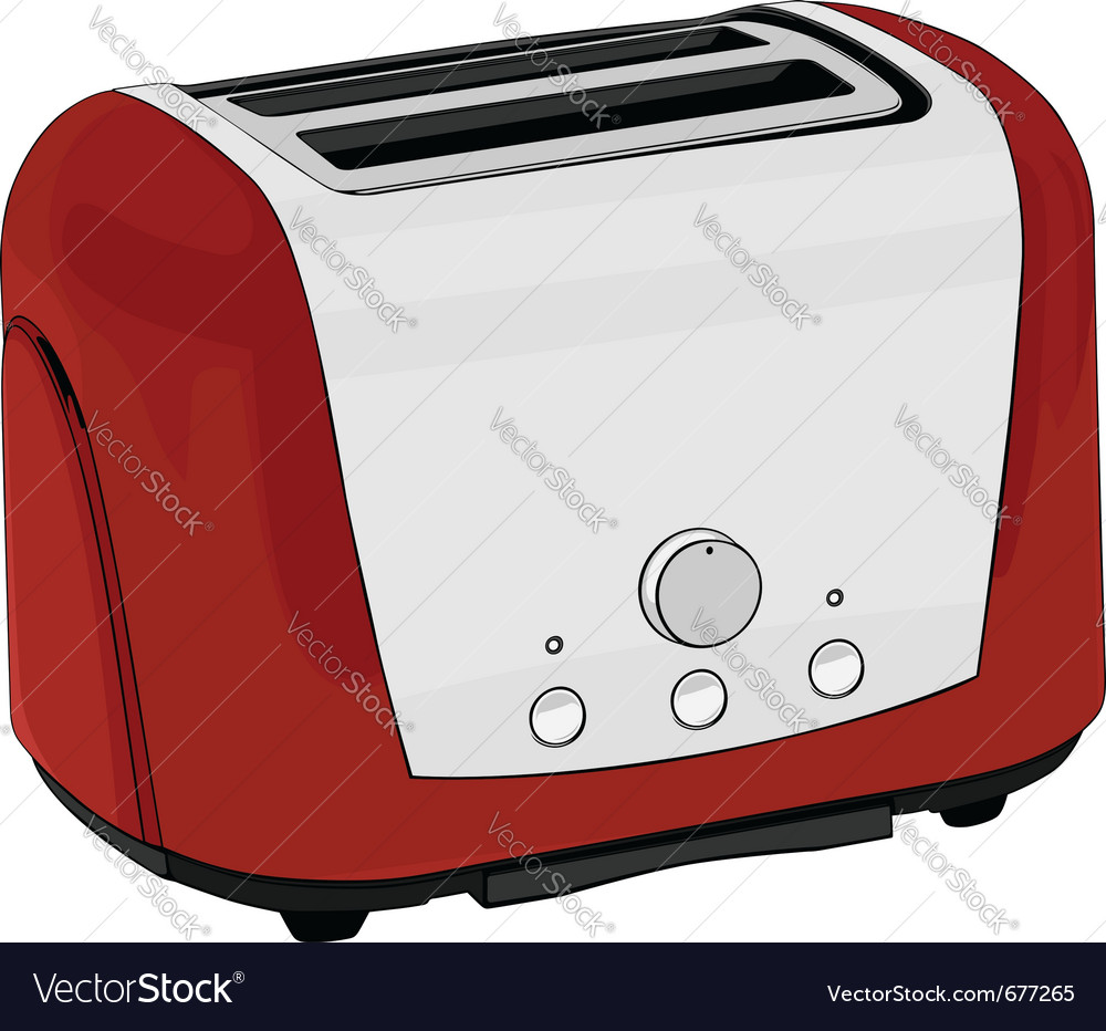 Toaster Royalty Free Vector Image - VectorStock