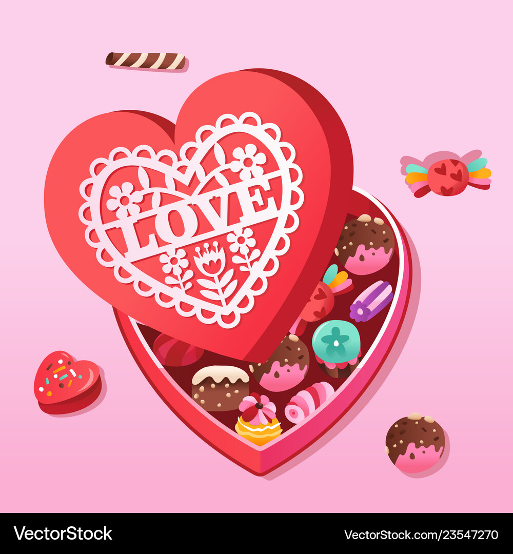 Super sweet valentine Royalty Free Vector Image