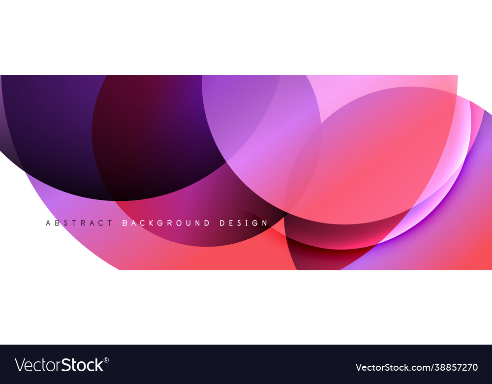 Trendy simple fluid color gradient abstract Vector Image
